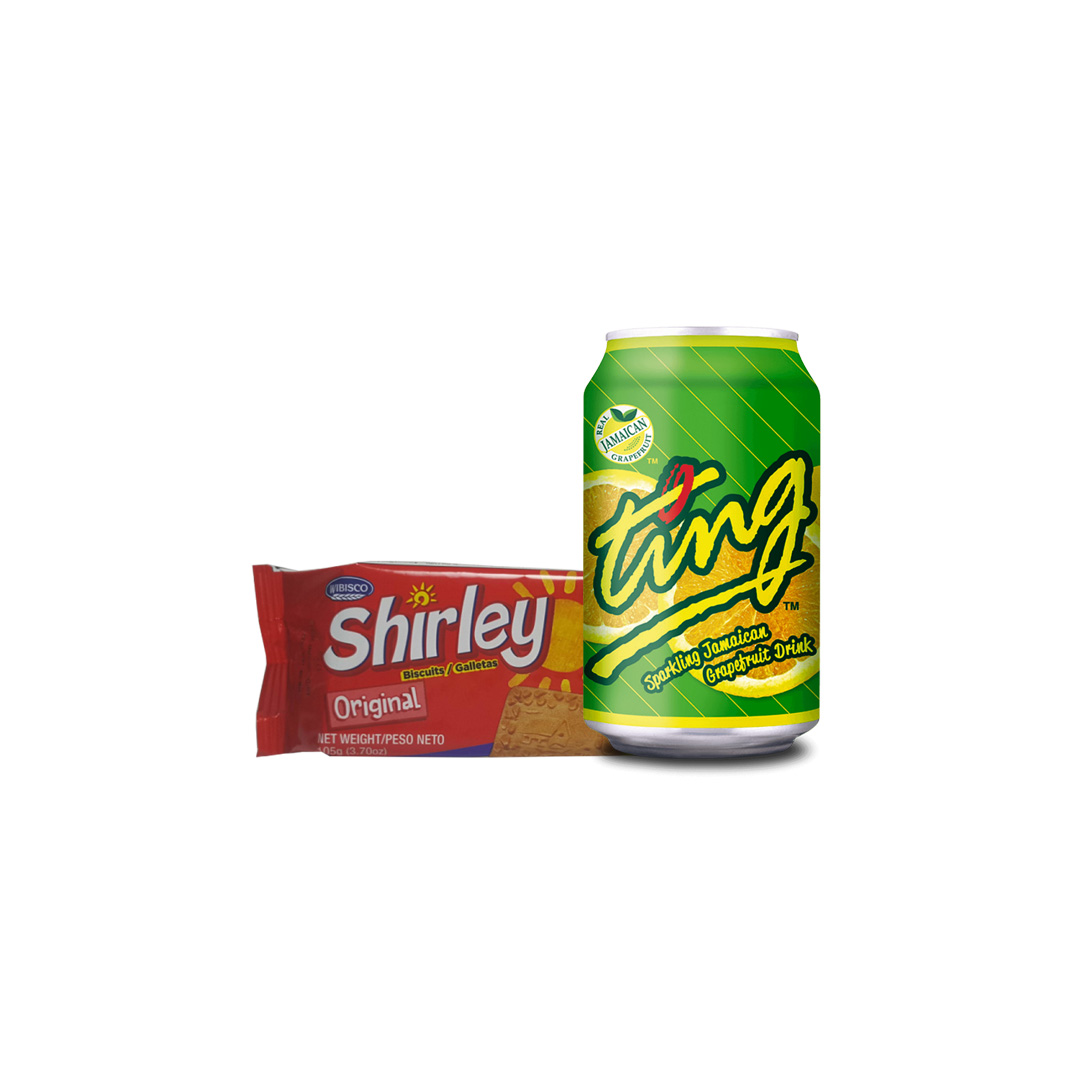 Jamrock Snack Pack (Ting & Shirley Biscuits) - Sunkissed Foodz